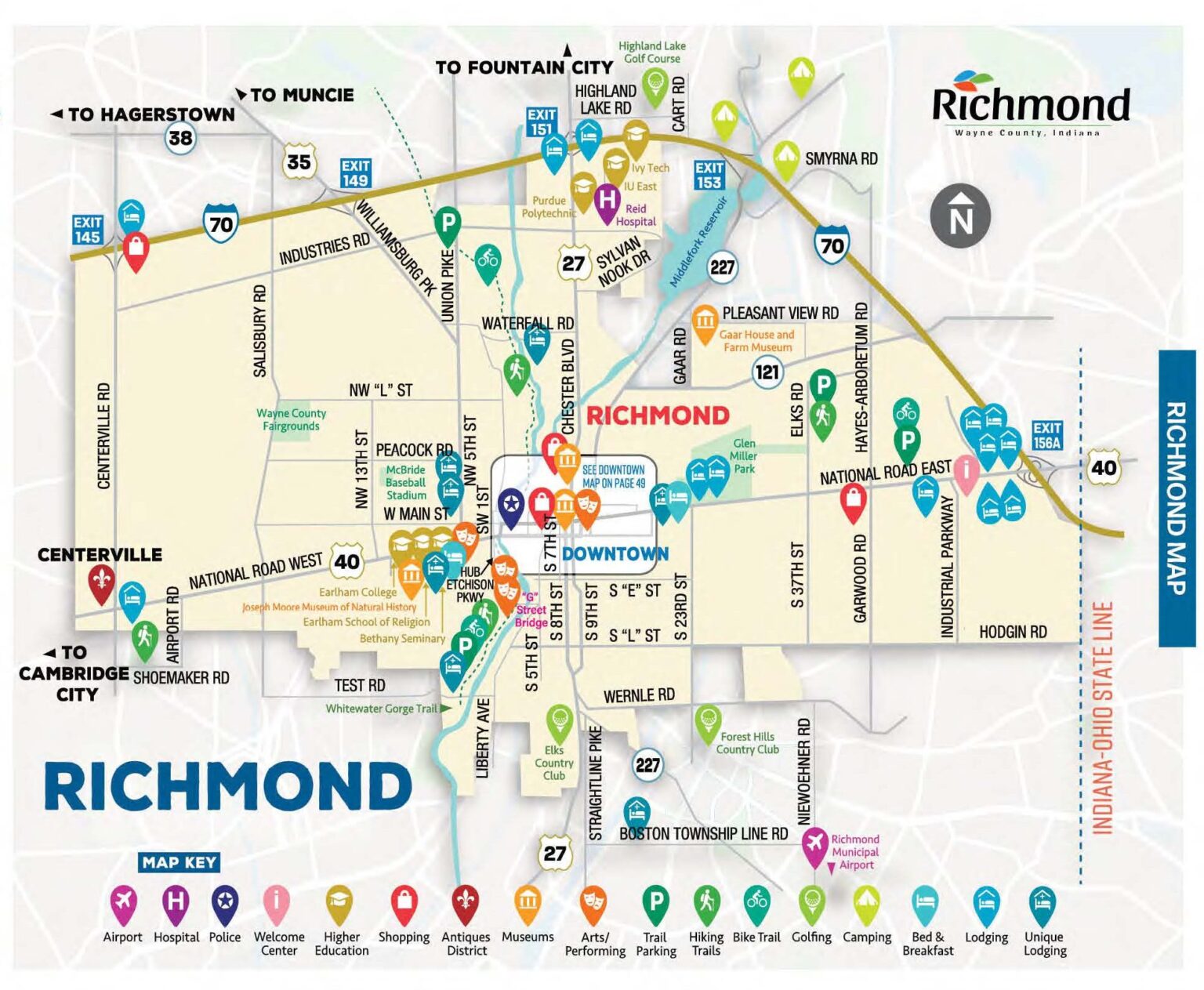 Maps - Visit Richmond Indiana