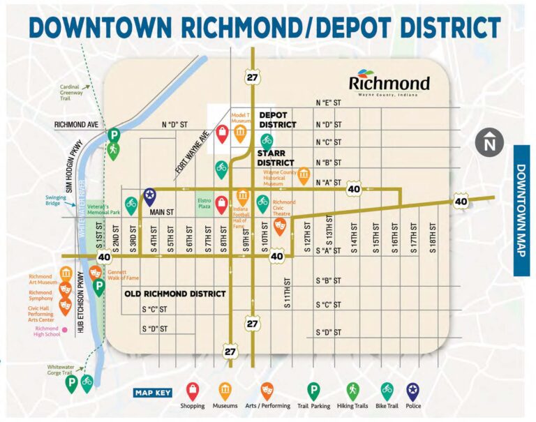 Maps - Visit Richmond Indiana