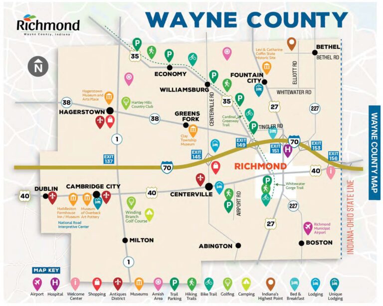 Maps - Visit Richmond Indiana
